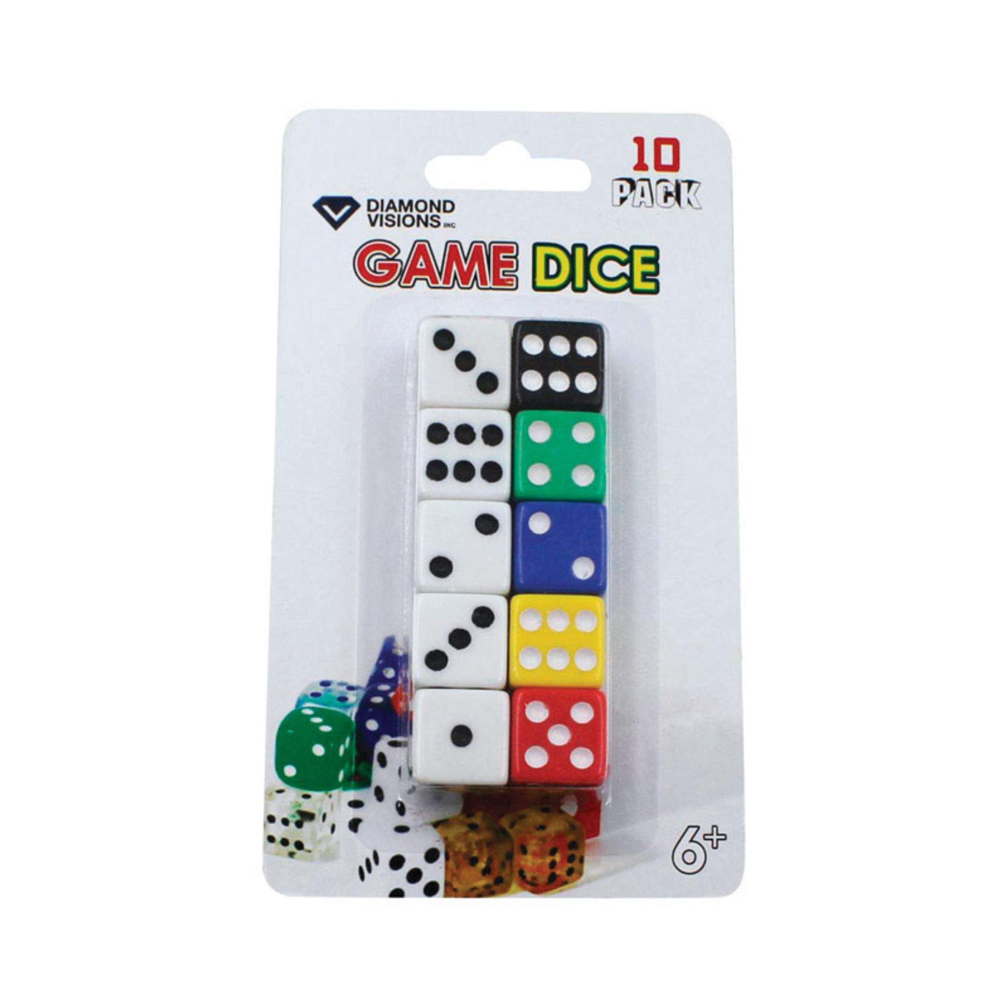 Diamond Visions DICE 10PC Set Assorted