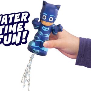 PJ Masks Bath Toy Set, Includes 7-inch Catboy, Gekko, and Owlette Water Toys for Kids, Kids Toys for Ages 3 Up by Just Play