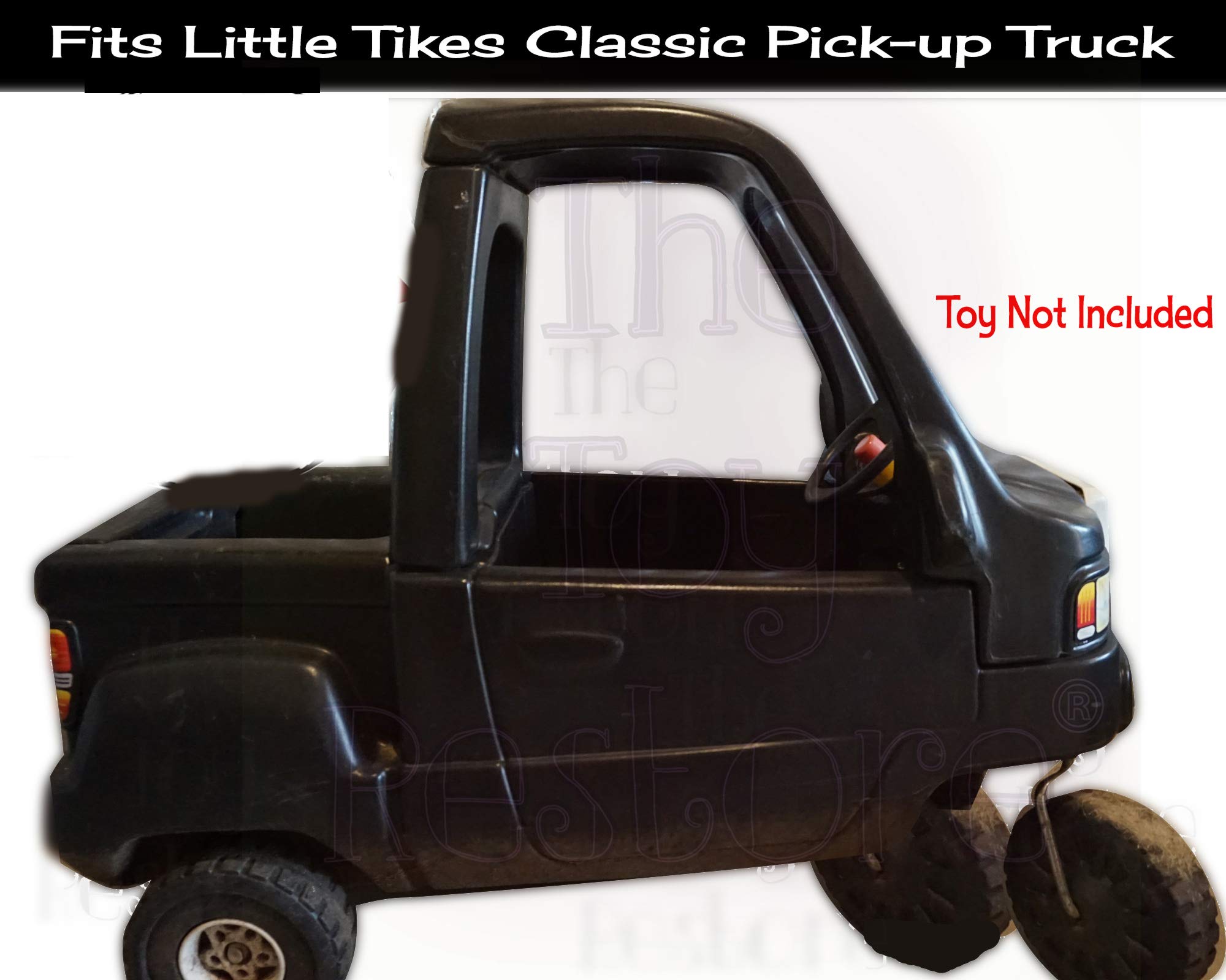 Toy Restore Replacement Stickers Fits Little Tikes Classic Pick up Truck (No Eyes)