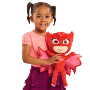 PJ Masks Sing & Talking Feature Plush, Owlette, Kids Toys for Ages 3 Up by Just Play