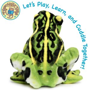 TigerHart Frisco The Frog - 10 Inch Poison Dart Tree Toad Stuffed Animal Plush