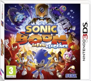 sonic boom feu & glace - 3ds