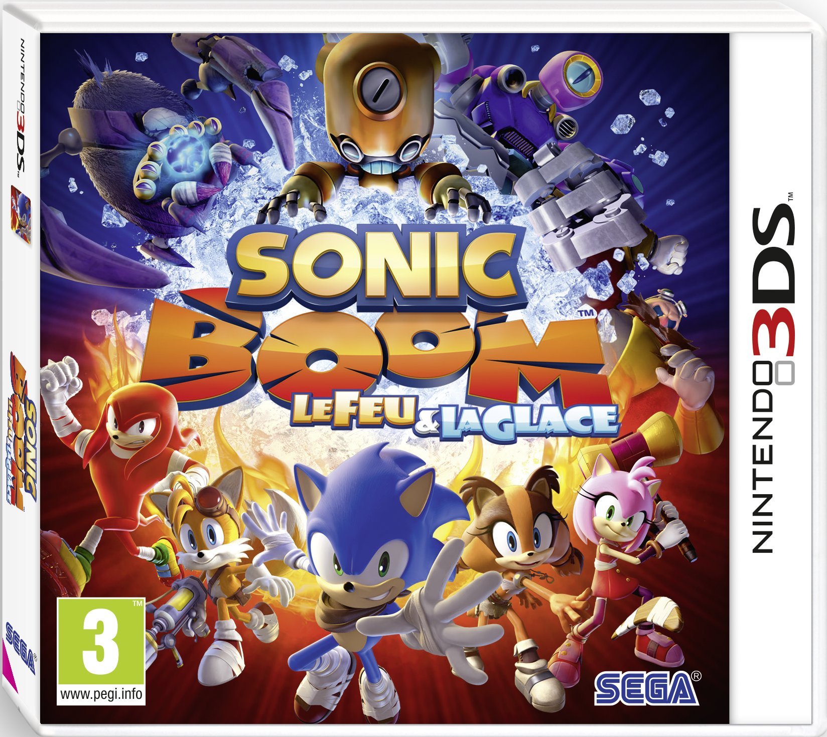 Sonic Boom FEU & Glace - 3DS