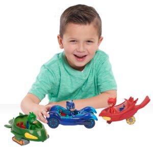 PJ Masks Vehicle, Cat-Car & Catboy Figure, Kids Toys for Ages 3 Up by Just Play