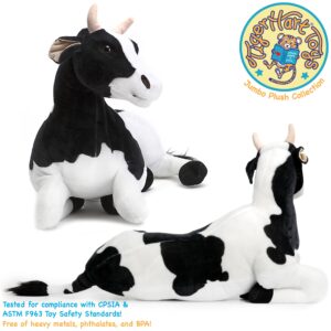 TigerHart Milhouse The Cow - 27.5 inch Big Stuffed Animal Plush