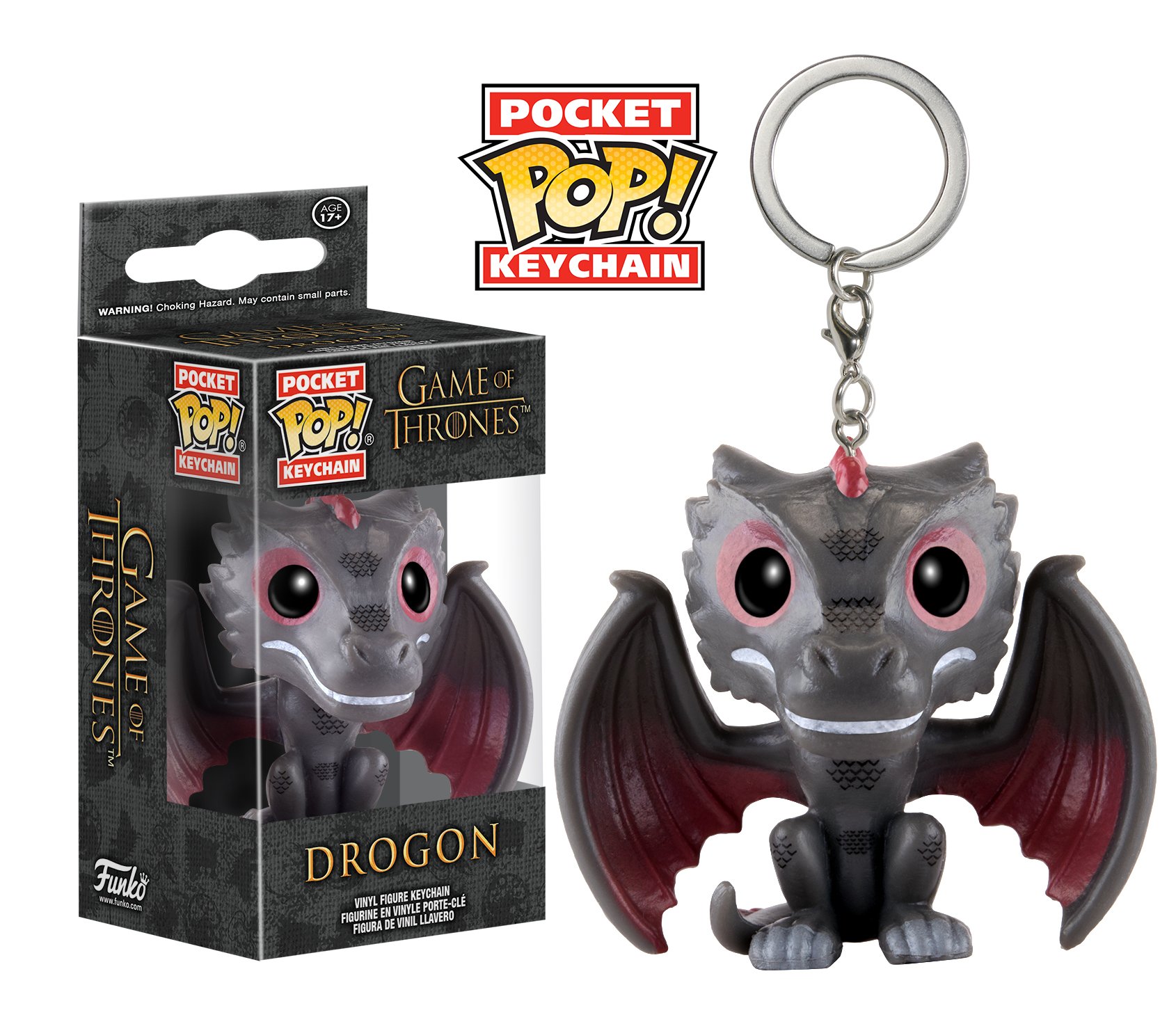 Funko Pocket Game of Thrones - Drogon Pop Keychain