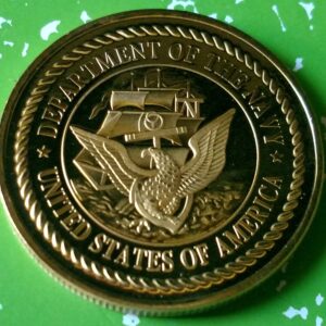 US Navy USS Kitty Hawk CV-63 Colorized Challenge Art Coin