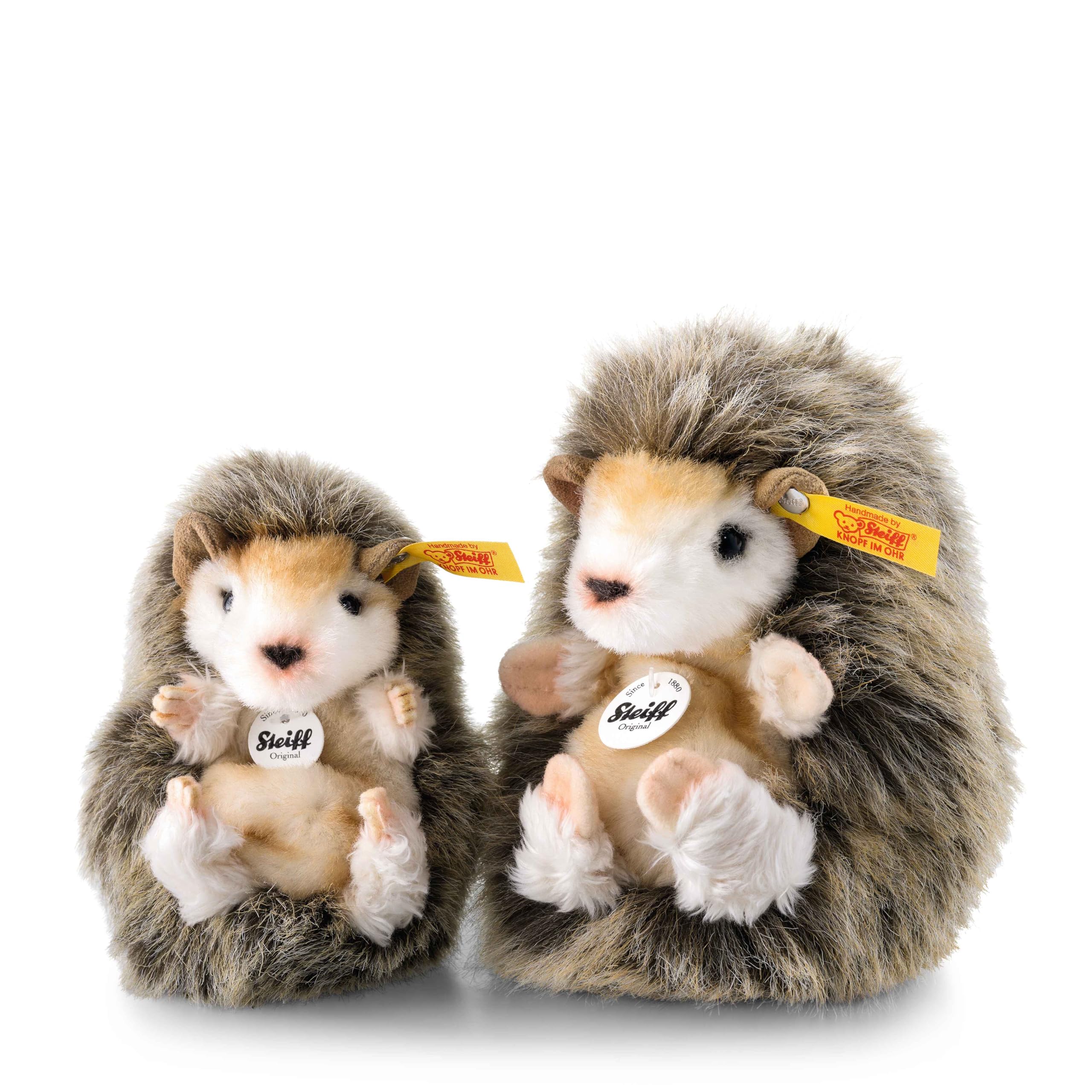 Steiff JOGGI Brown Baby Hedgehog – Cherished Heirloom Plush Toy, 4 inches