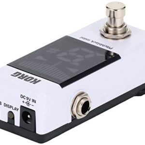 Korg - Pitchblack PB-MINI Floor Pedal Tuner - White