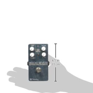 Keeley Hooke Spring Reverb Tremolo and Fugue Pedal, Black (KHooke)