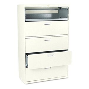 600 series 42 inchw 5-drawer file finish:white