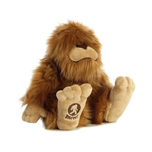 Aurora® Mysterious Fantasy Big Foot Stuffed Animal - Mythical Companion - Imaginative Adventures - Brown 12.5 Inches