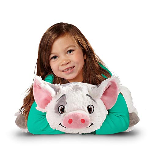 Pillow Pets Disney Moana Stuffed Animal Plush Pillow Pet 16", Pua , White