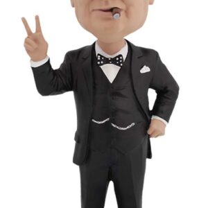 Royal Bobbles Winston Churchill V2 Bobblehead