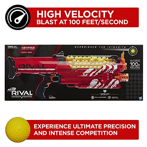 Nerf Rival Nemesis MXVII-10K, Red (Amazon Exclusive)