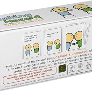 Joking Hazard by Cyanide & Happiness - a funny comic building party game for 3-10 players, great for game night