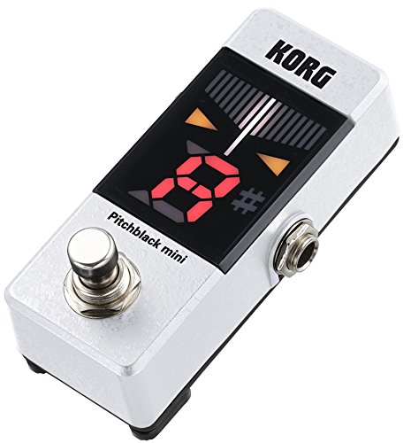 Korg - Pitchblack PB-MINI Floor Pedal Tuner - White