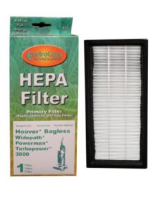 widepath hepa w/activated charcoal filter, bagless, turbopower, tempo, sprint, runabout upright, powermax, windtunnel vacuum cleaners, 40110008, 43613026, 43613-026-g by envirocare