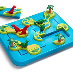 SmartGames Dinosaurs: Mystic Islands Board Game, a Fun, STEM Focused Prehistoric Brain Game and Puzzle Game for Ages 6 and Up