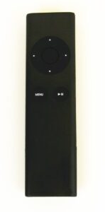 new replacement remote controller compatible for apple mac music system tv iphone (mc377ll/a)