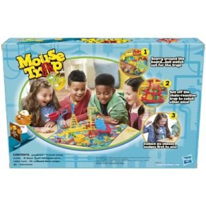 Hasbro Gaming Mouse Trap Board Game for Kids Ages 6 and Up,Classic Kids Game