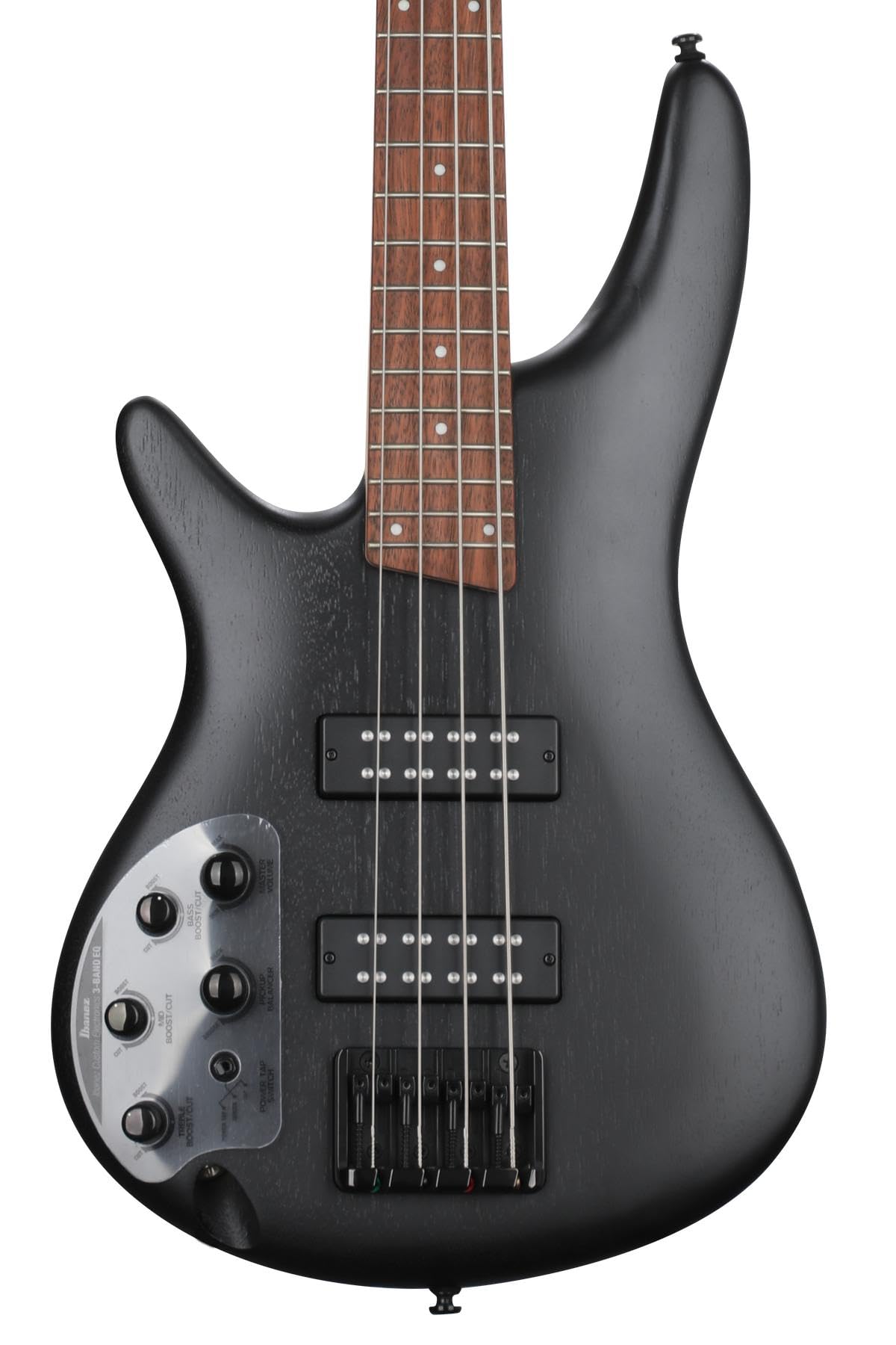 Ibanez Standard SR300EBL Left-handed Bass Guitar - Weathered Black