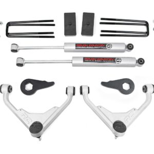 Rough Country 3" Lift Kit for 2001-2010 Chevy/GMC 2500HD | FT Codes - 8596N2