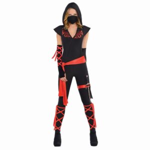 amscan 846982 adult dragon fighter ninja costume, x-large size