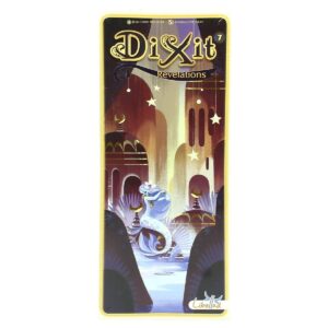 dixit revelations board game expansion - uncover myths & enchantments with 84 new art cards! creative storytelling game for kids & adults, ages 8+, 3-6 players, 30 min playtime, made by libellud