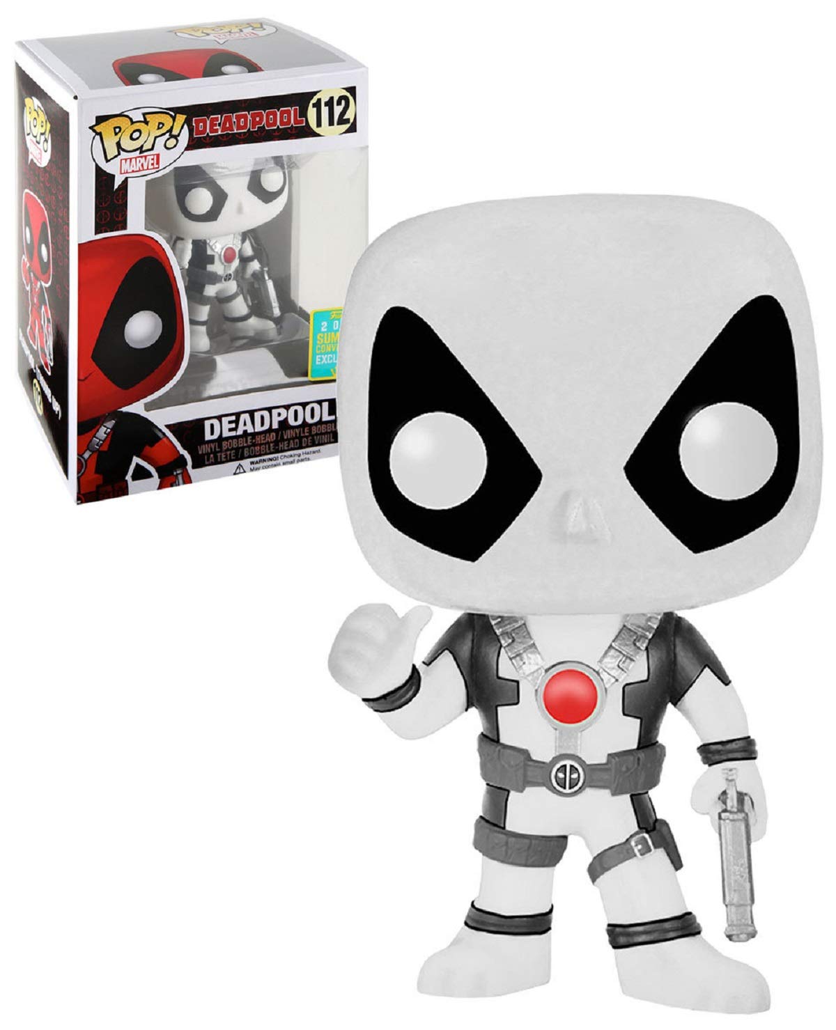 Funko POP! Black and White Deadpool #112 Summer Convention Exclusive