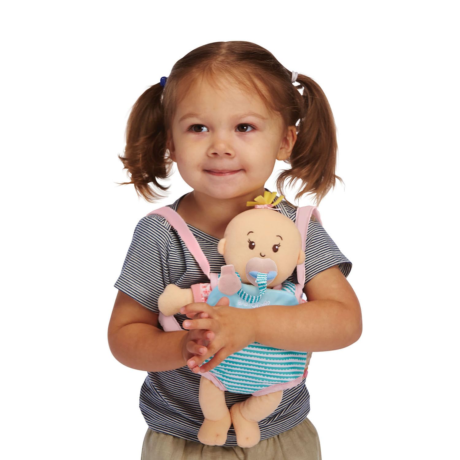 Manhattan Toy Wee Baby Stella Travel Time Carrier Baby Doll Accessories Set for 12" Dolls