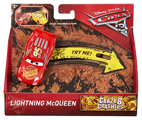 Disney Pixar Cars 3 Crazy 8 Crashers Lightning McQueen Vehicle