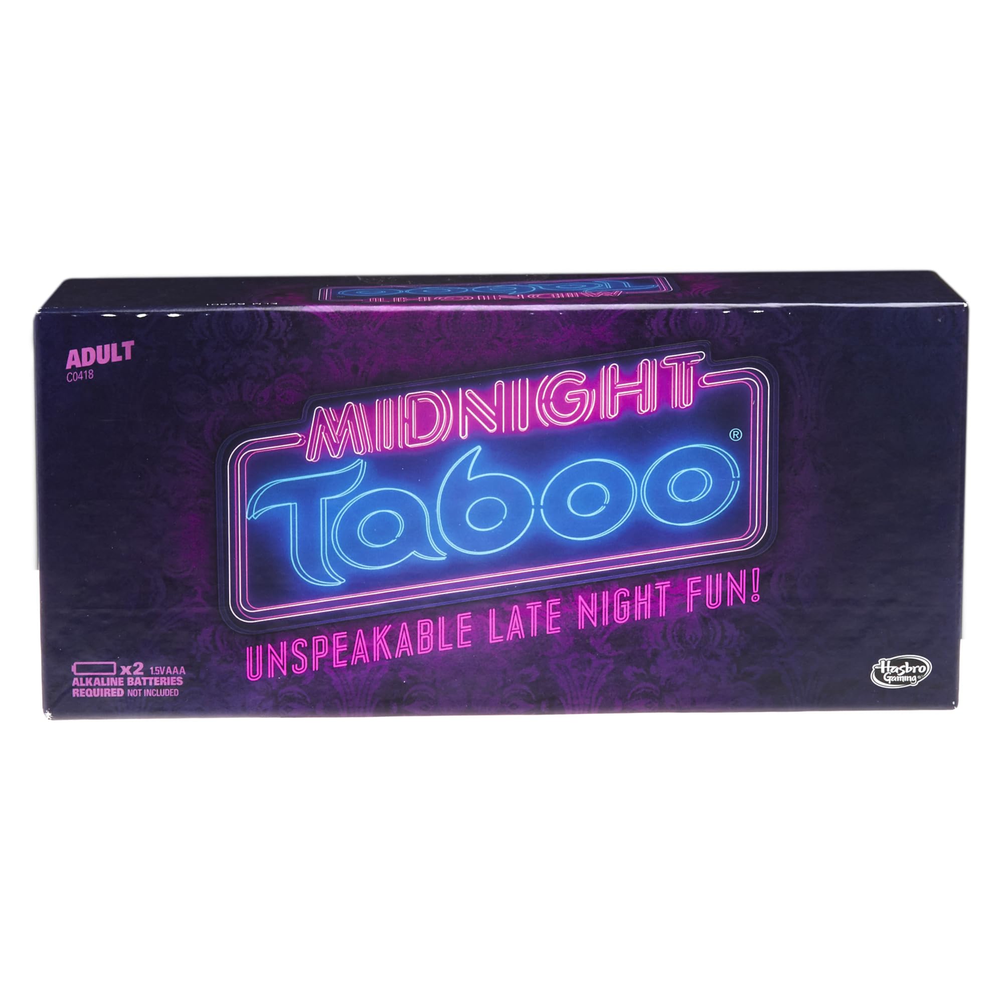 Hasbro Gaming Midnight Taboo Game, Board Game for Adults, Fun and Hilarious Adult Party Game, Game of Unspeakable Late-Night Fun