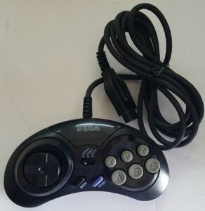 official oem original genuine sega genesis 6 six button controller mk-1470 (bulk packaging)