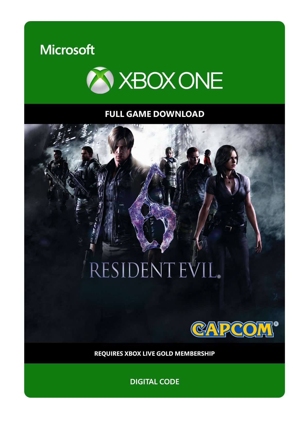 Resident Evil 6 - Xbox One Digital Code