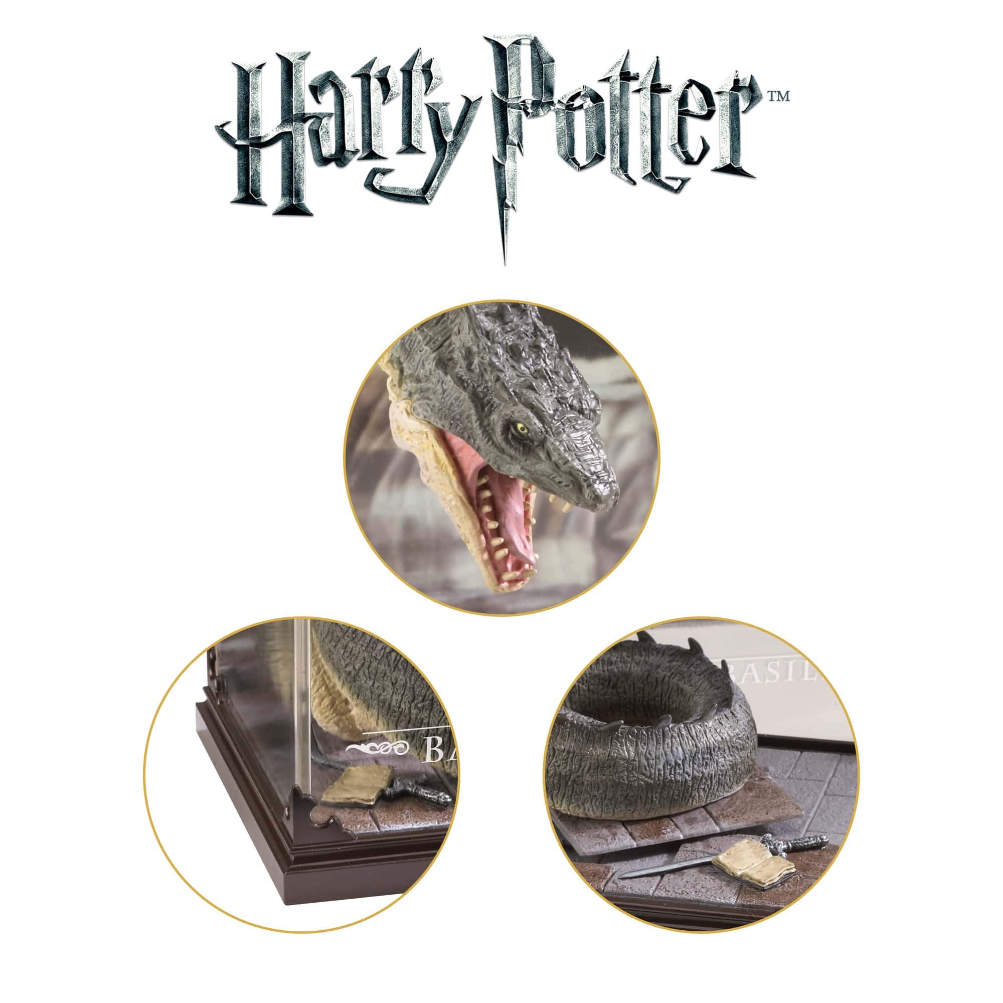 The Noble Collection Harry Potter Magical Creatures: No.3 Basilisk