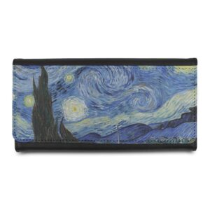 the starry night (van gogh 1889) leatherette ladies wallet