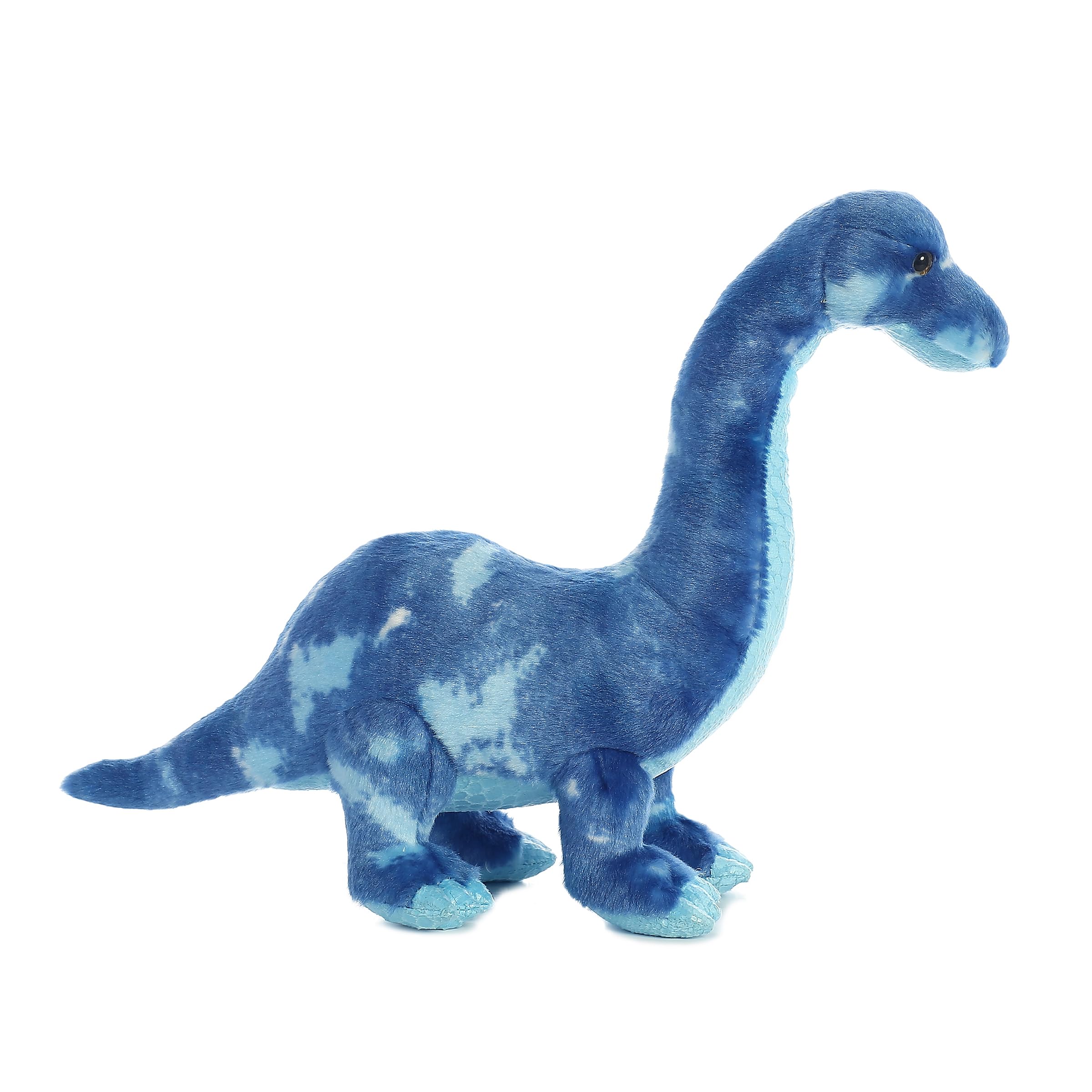 Aurora® Ferocious Dinos & Dragons Brachiosaurus Stuffed Animal - Prehistoric Fun - Cuddly Companions - Blue 15.5 Inches