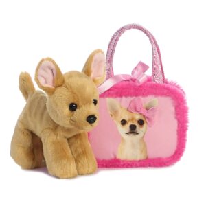 Aurora® Fashionable Fancy Pals™ Pretty in Pink Stuffed Animal - On-The-go Companions - Stylish Accessories - Multicolor 7 Inches