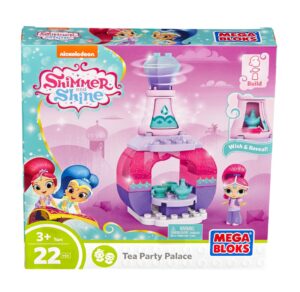 mega bloks shimmer & shine, tea party palace