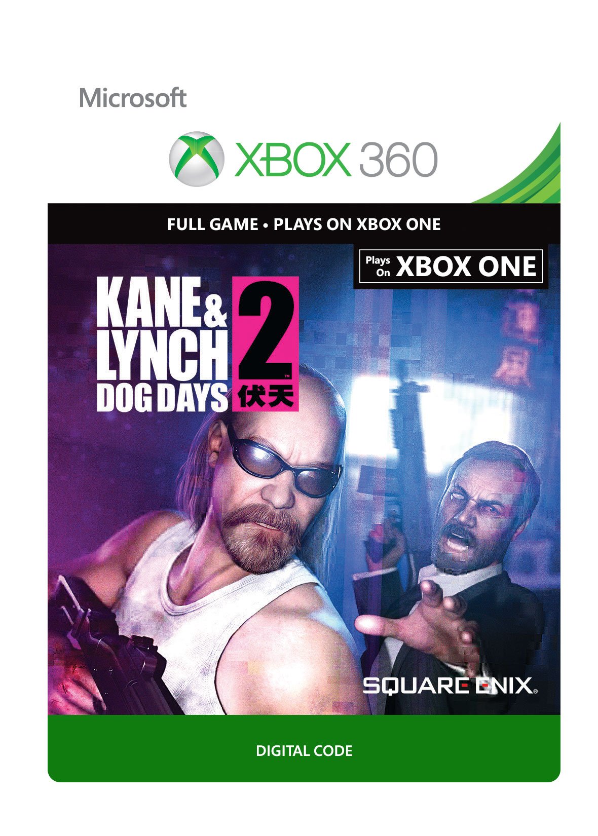 Kane & Lynch 2 - Xbox 360 / Xbox One Digital Code