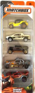 matchbox 2016 desert 5-pack