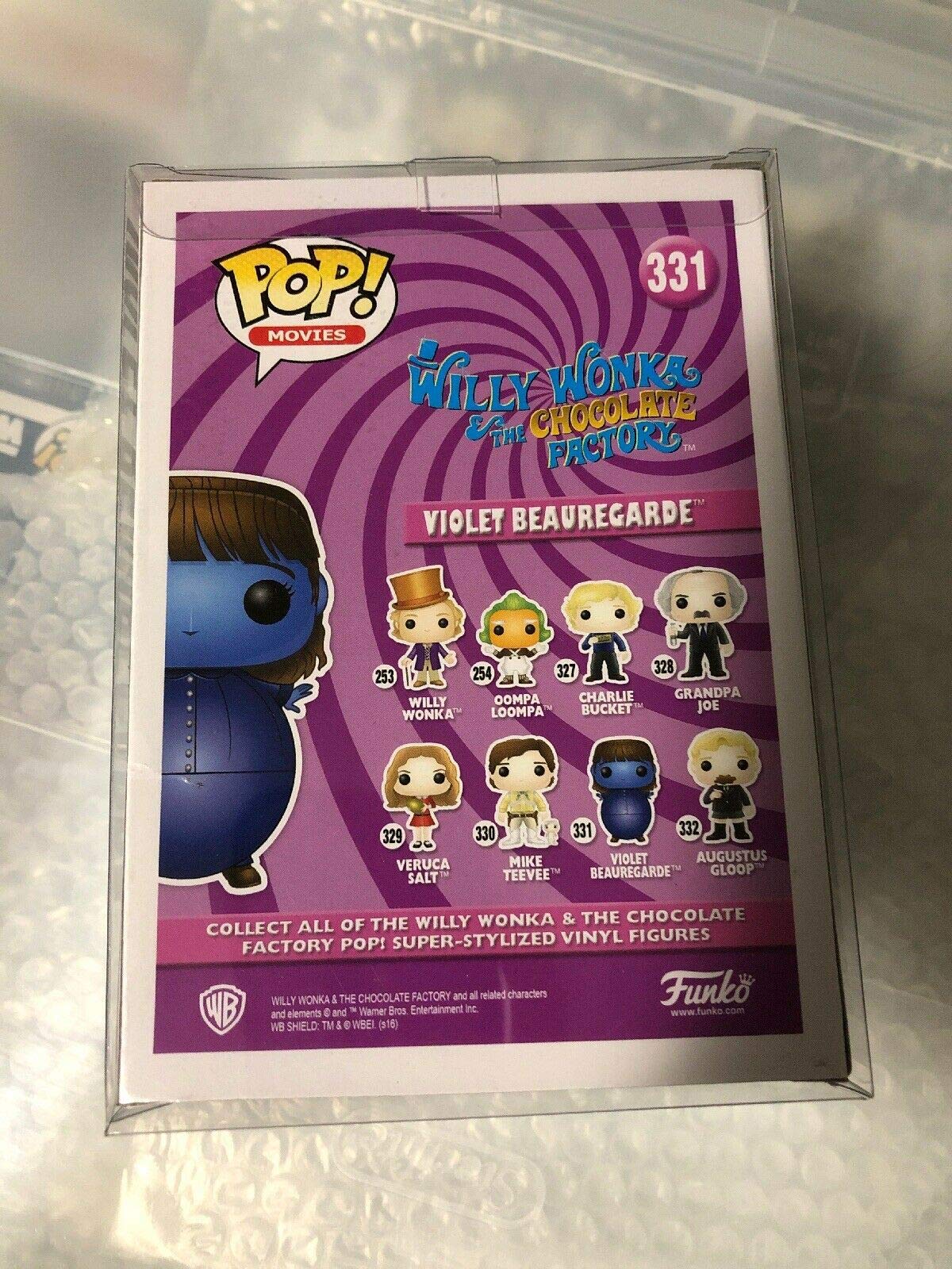 Funko Pop Movies Willy Wonka and the Chocolate Factory #331 Violet Beauregarde Summer Convention Exclusive