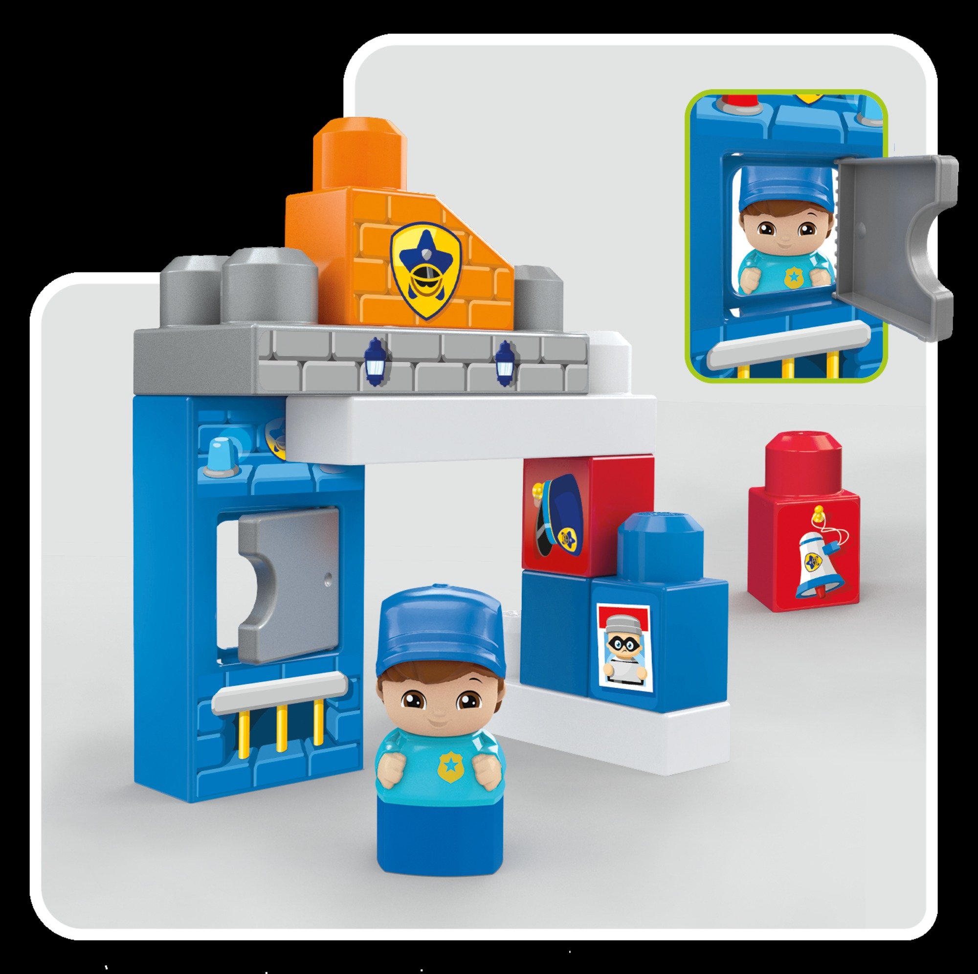 Mega Bloks Storytelling Police Station