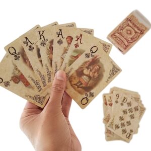 ASVP Shop Alice In Wonderland Playing Cards - Full Set is Ideal for Themed Parties, Props, Theme, and Games