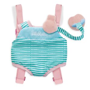 manhattan toy wee baby stella travel time carrier baby doll accessories set for 12" dolls