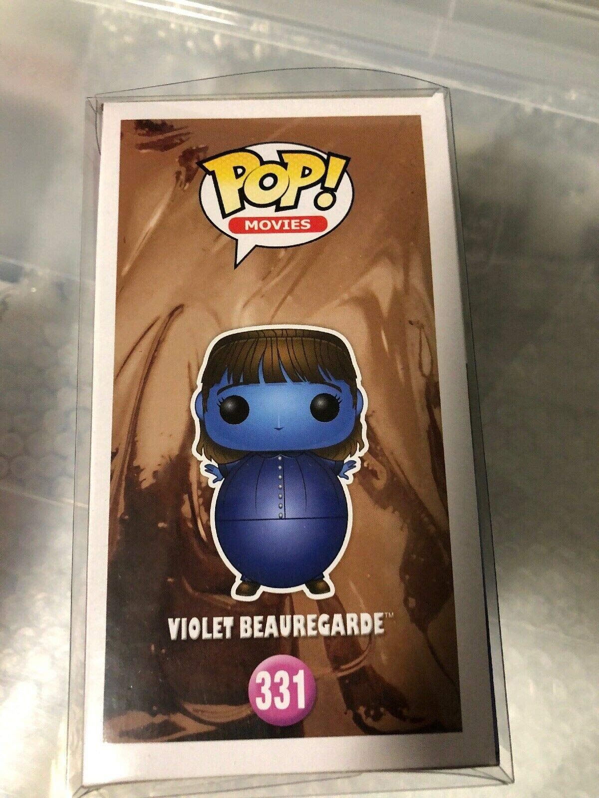 Funko Pop Movies Willy Wonka and the Chocolate Factory #331 Violet Beauregarde Summer Convention Exclusive