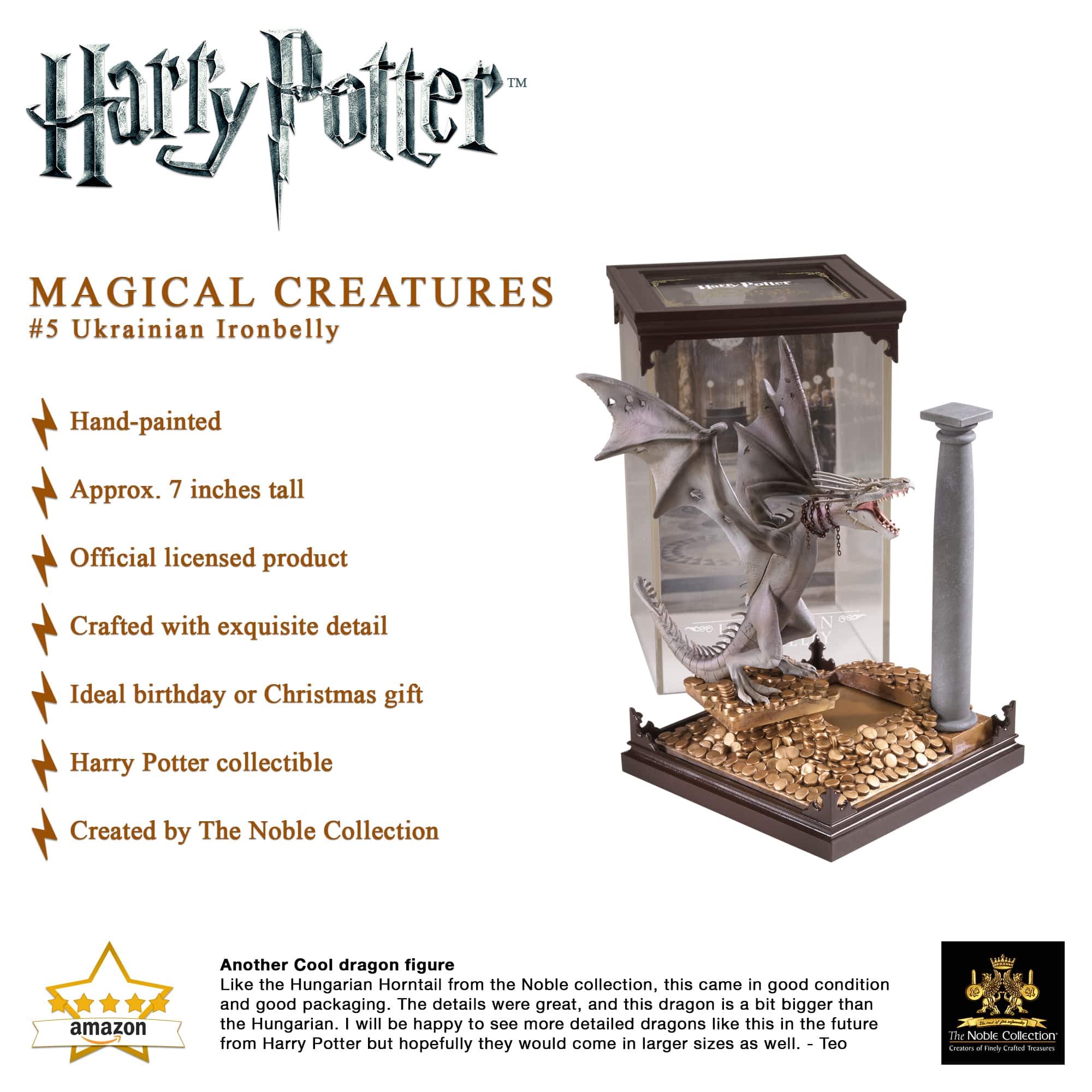 The Noble Collection Harry Potter Magical Creatures: No.5 Ukrainian Ironbelly