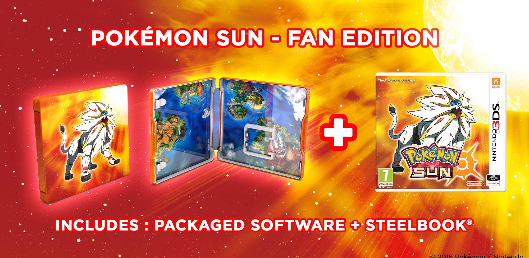 Pokémon Sun: Fan Edition (Nintendo 3DS)