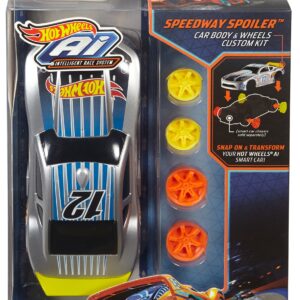 Hot Wheels Ai Speedway Spoiler Car Body & Wheels Custom Kit